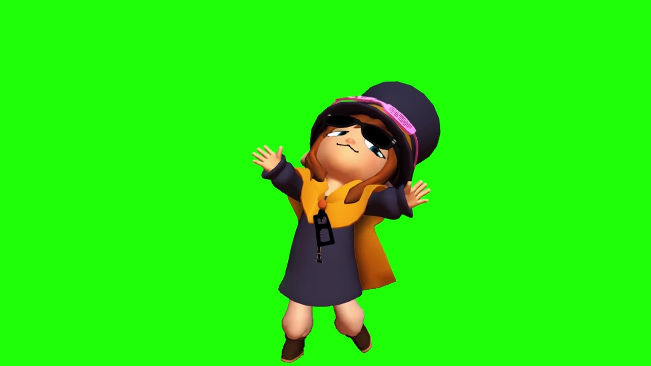 Hat kid Smug Dance - Green Screen 19 - YouTube