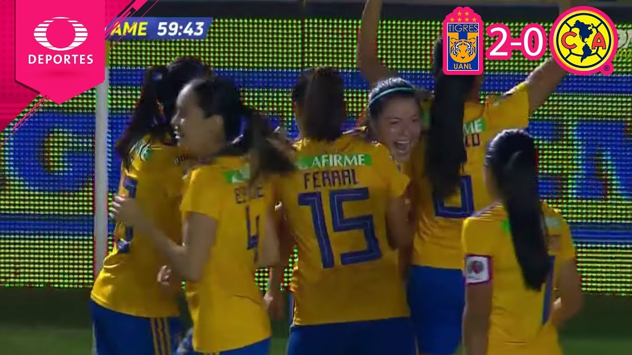Resumen | Tigres 2 - 0 América | CL 2019 - Semifinal - Liga Mx Femenil ...