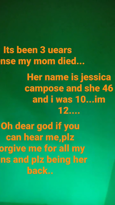 My Mom Died Youtube