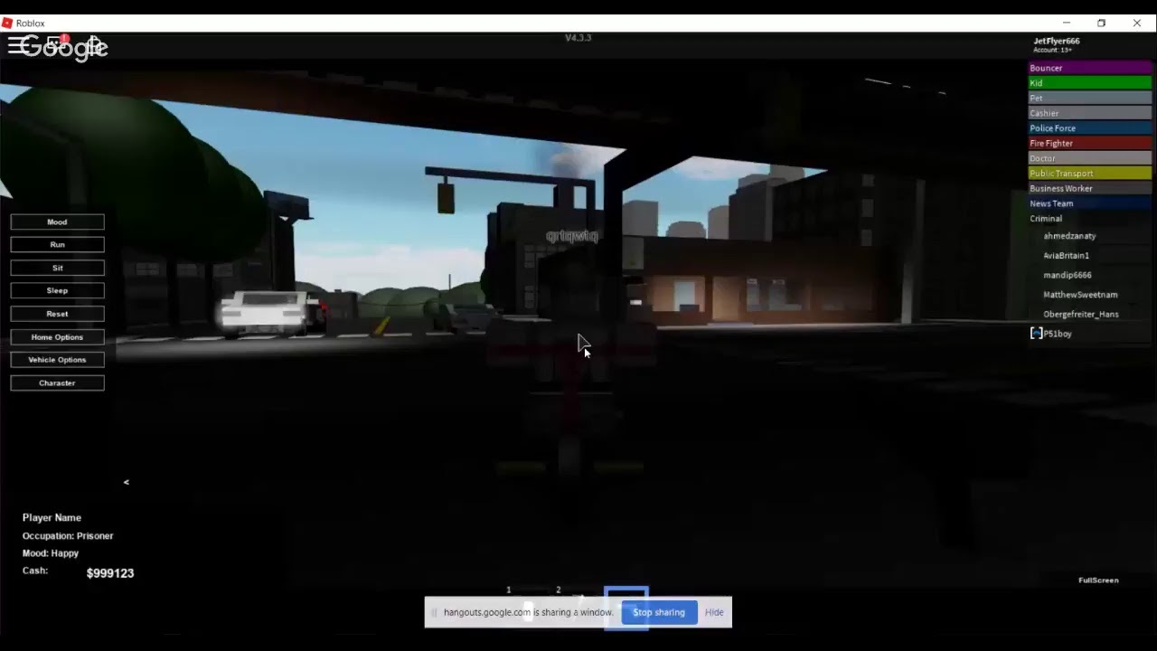 ROBLOX CITY ROLEPLAY - YouTube