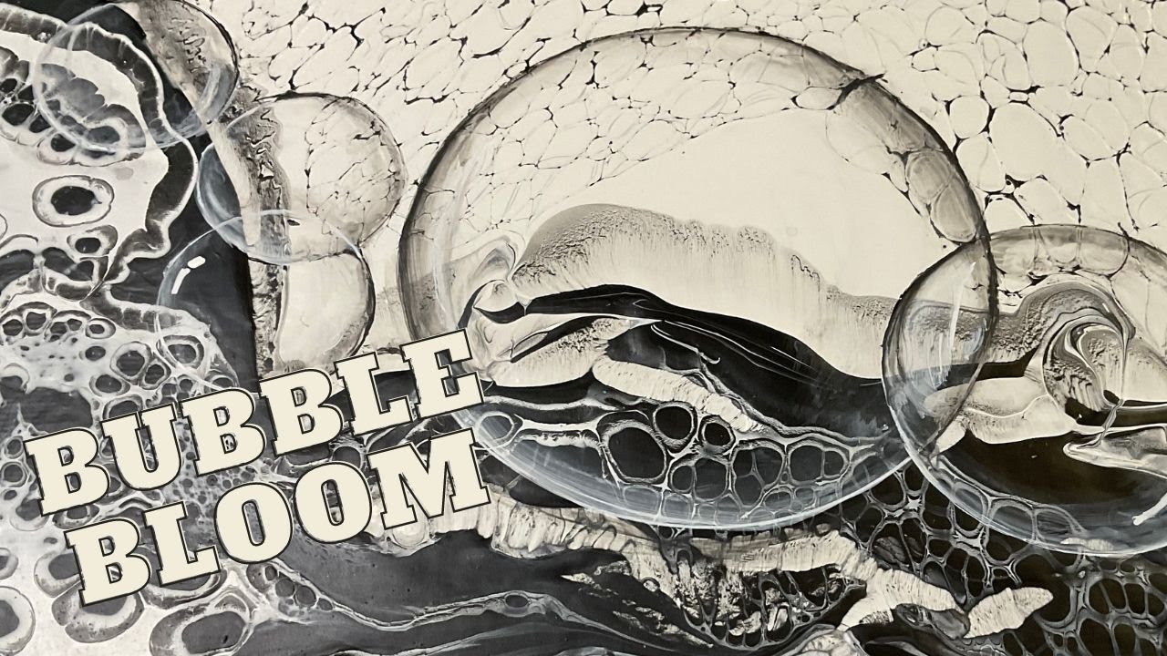 Achromatic Riot of Bubbles 🫧🫧🫧🫧-Black & White Bubble Bloom - YouTube