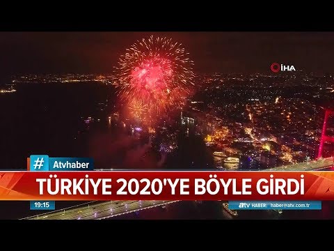 Türkiye 2020'ye böyle girdi - Atv Haber 1 Ocak 2020