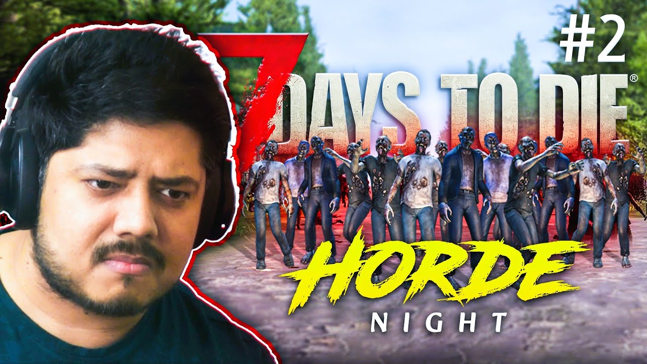 #2 | INSANE ZOMBIE HORDE Tonight | 7D2D Alpha 21 CO-OP Online | 2k ...