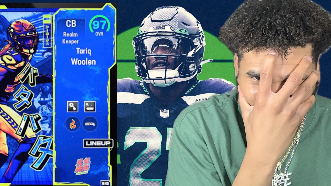 97 OVR Tariq Woolen | Madden 25 Ultimate Team | - YouTube