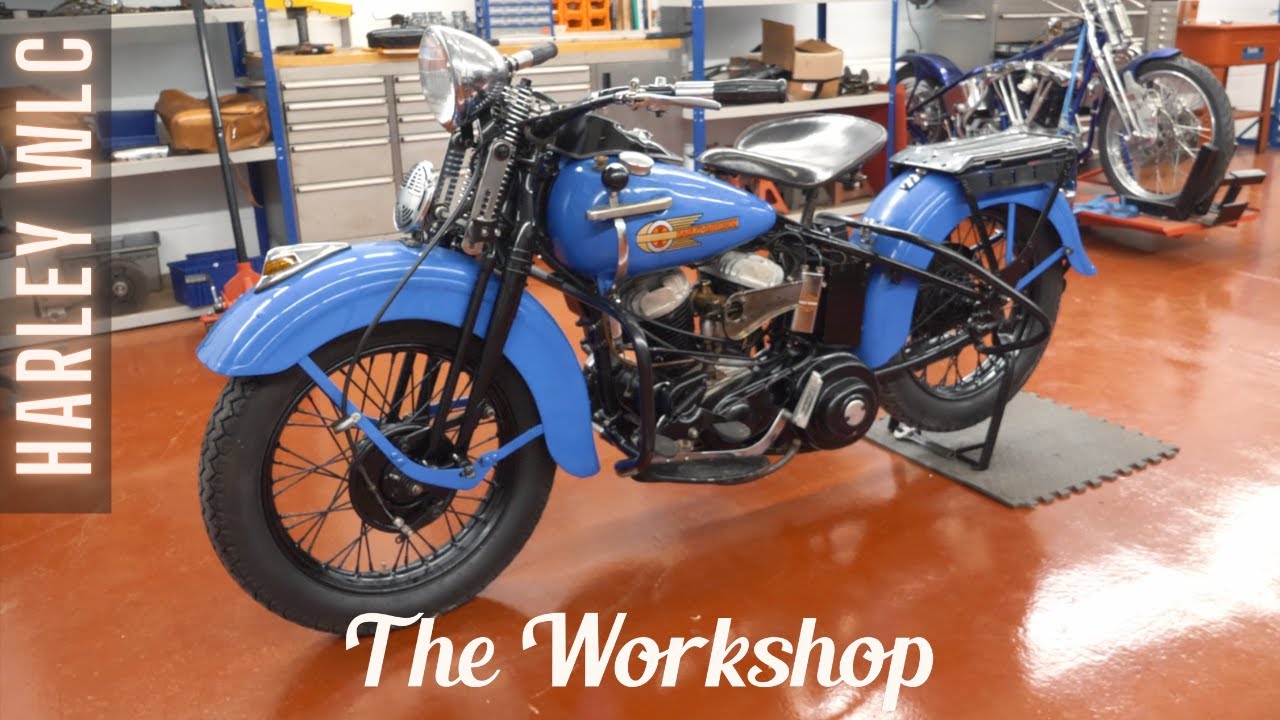 First look, walk around and start up - Harley Davidson WLC / ep198 ...