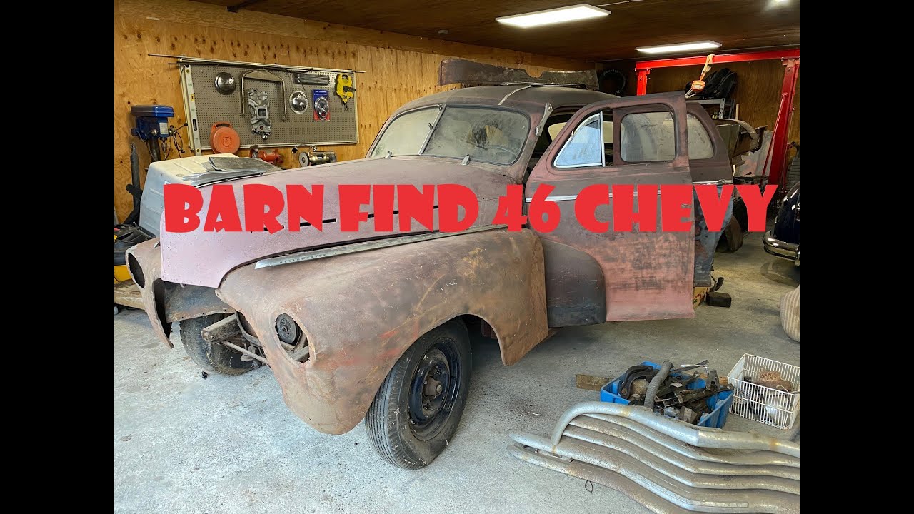 1946 Chevy Stylemaster Barn Find - 42,000 original miles - YouTube