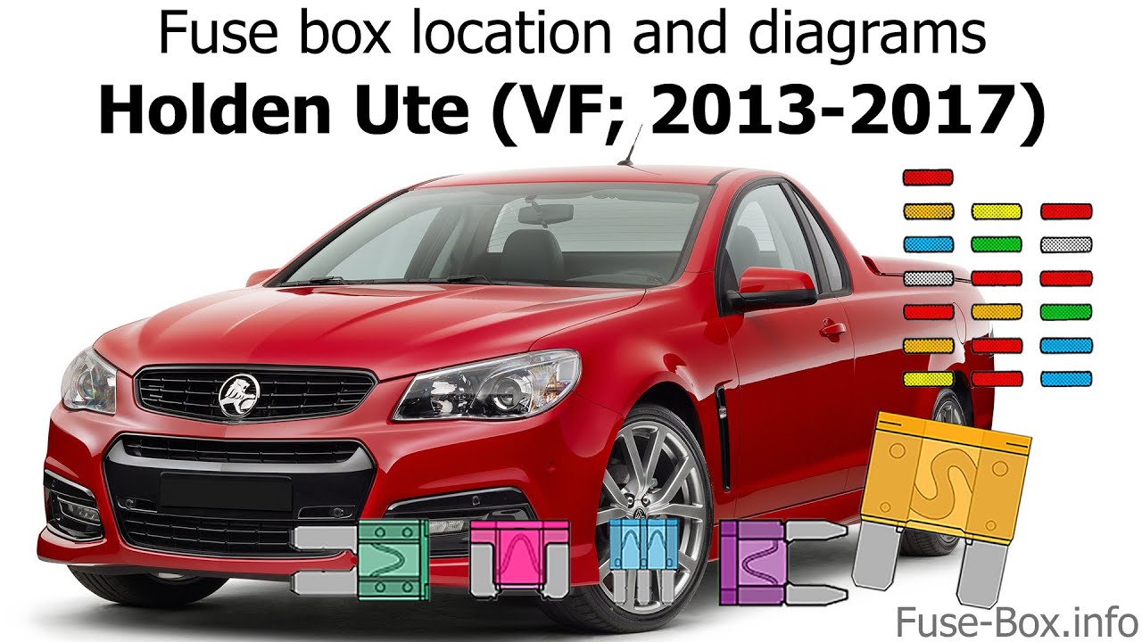 Fuse box location and diagrams: Holden Ute (VF; 2013-2017) - YouTube