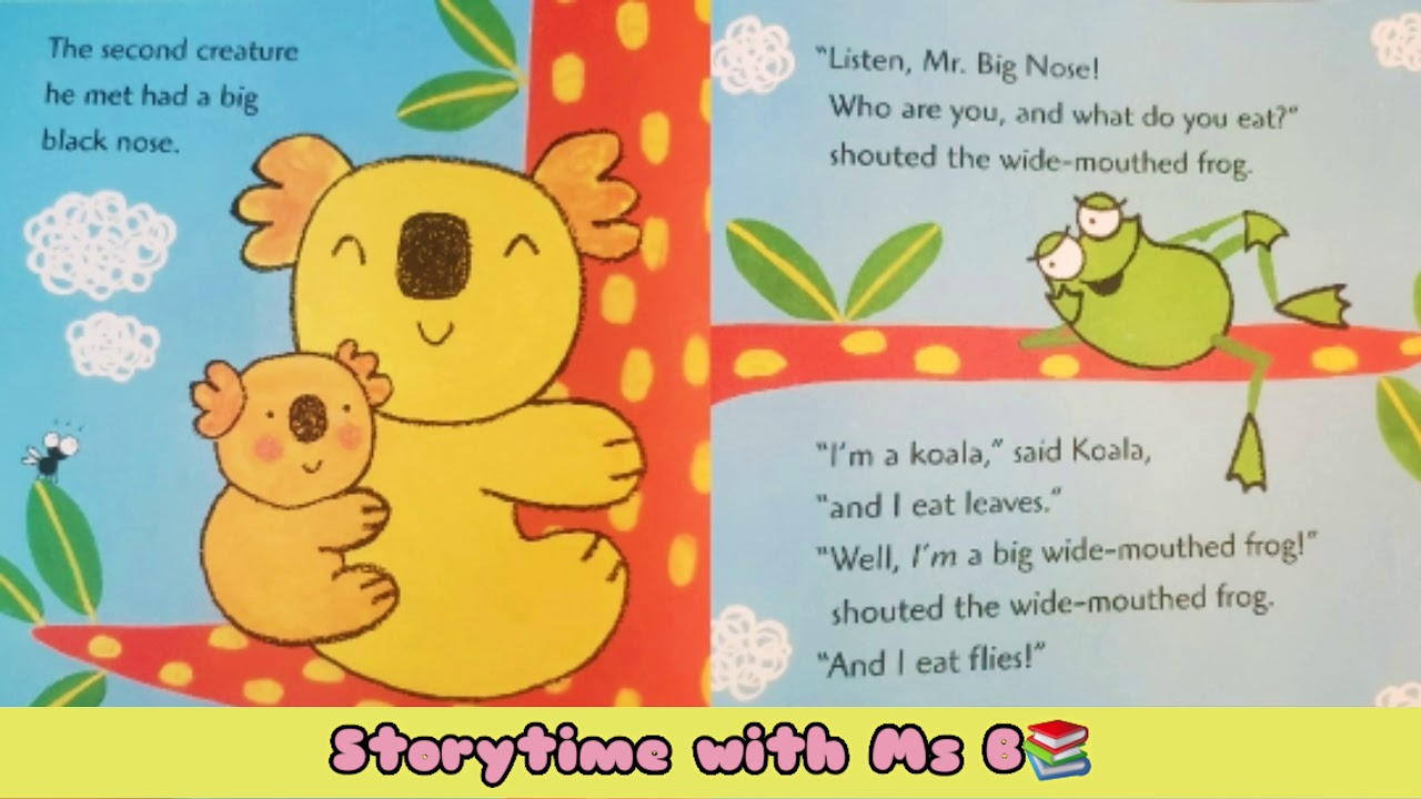 The Big Wide-Mouthed Frog Read Aloud - YouTube