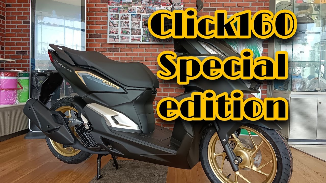 New Click160 Standard special edition ตัวใหม่ล่าสุด #honda #สกลนคร ...