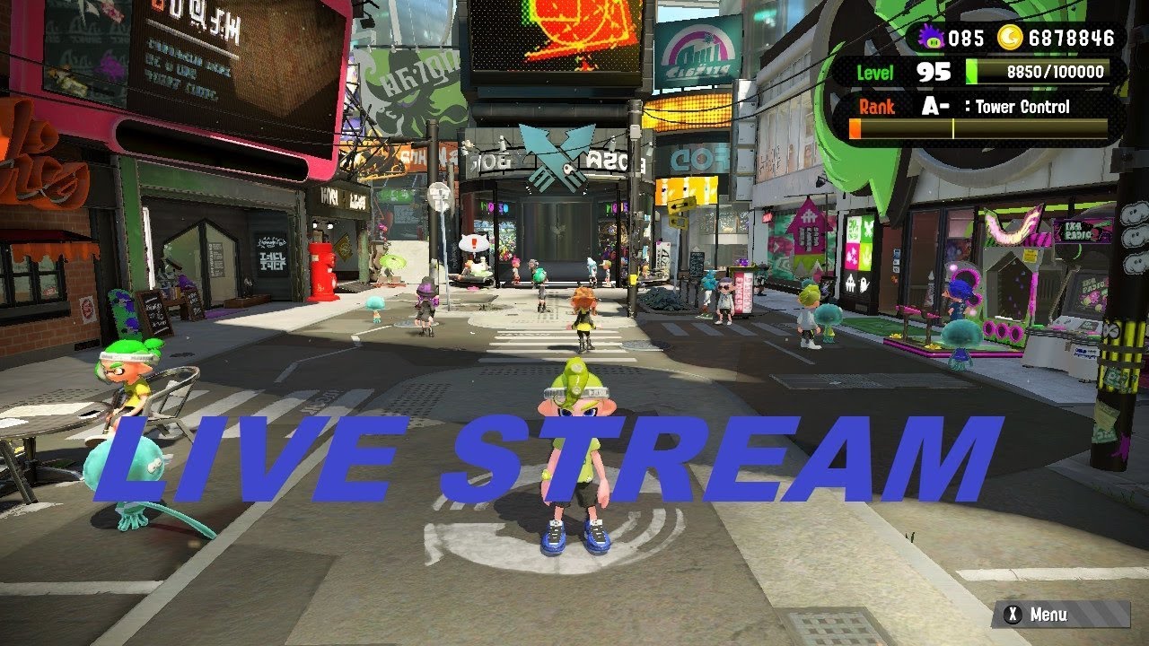 Gettin In Some More Splatterday Night Fun & Action In - Splatoon 2 LIVE ...