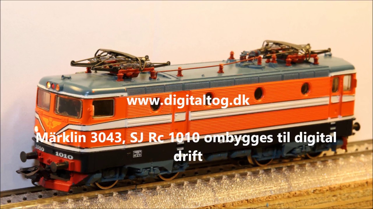 Maerklin 3043 SJ RC1010 Digital - YouTube