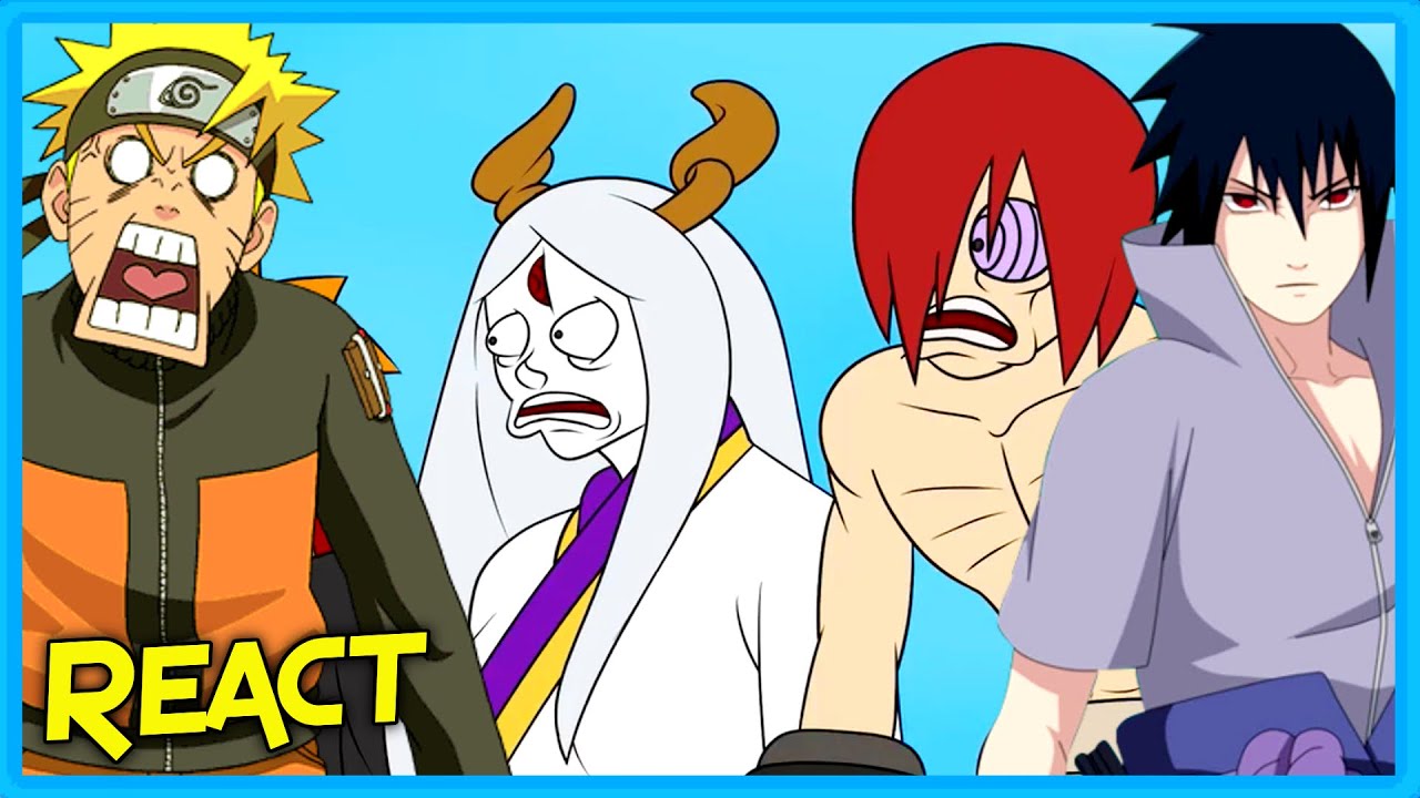 WHAT IN THE WORLD IS THIS!! |Naruto and Sasuke React to DATTEBAYO vs ...