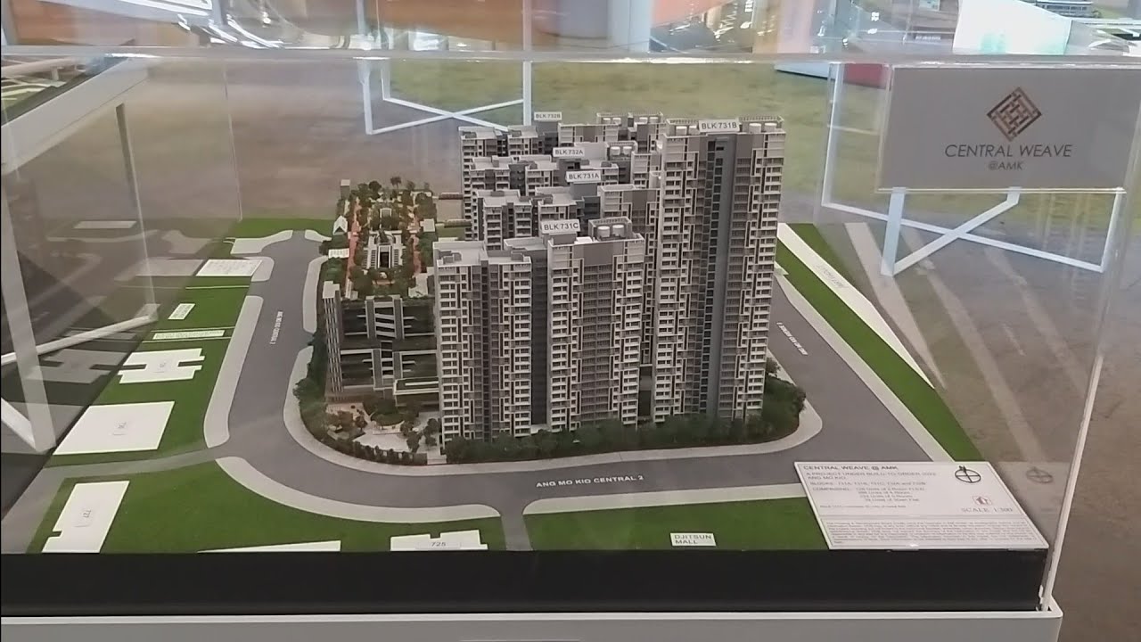 Central Weave @ AMK August 2022 BTO 3D Model - YouTube