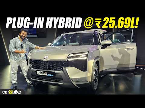 MG's HYBRID SUV with 1100km RANGE ⚡️Hector Tomahawk PHEV First Look