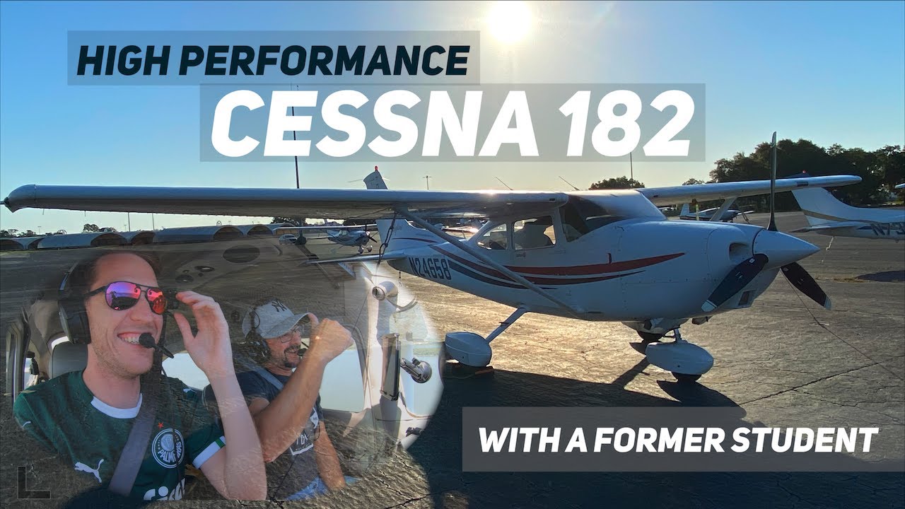 First Flight In A High Performance Aircraft | C182 - YouTube