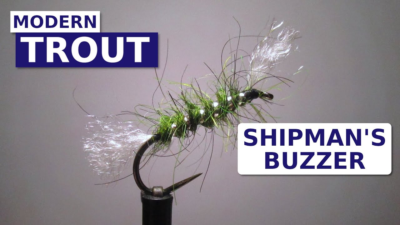 Fly Tying a Shipman's Buzzer (Semi-dry Midge Pattern) - YouTube
