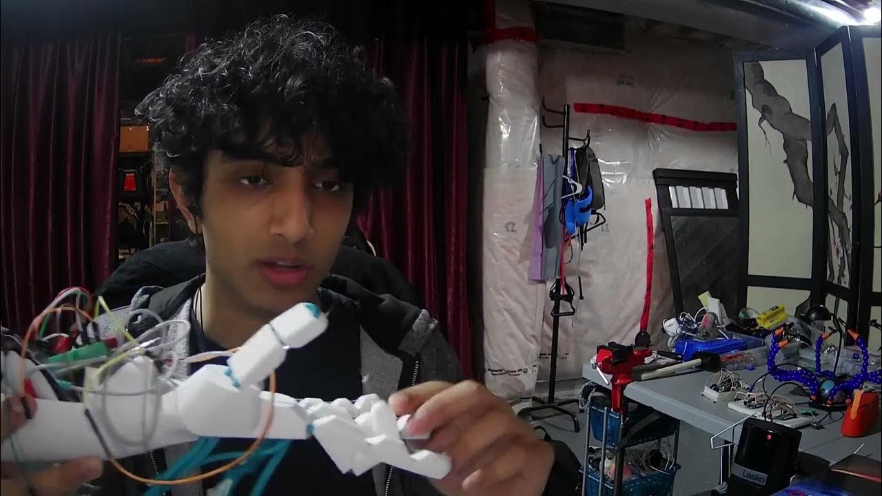 Arduino Prosthetic Arm Design - YouTube