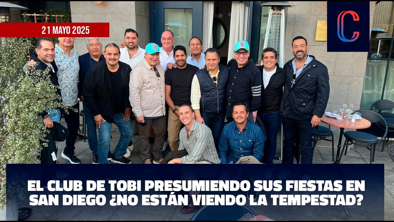 El Club de Tobi presumiendo sus fiestas en San Diego ¿No están viendo ...