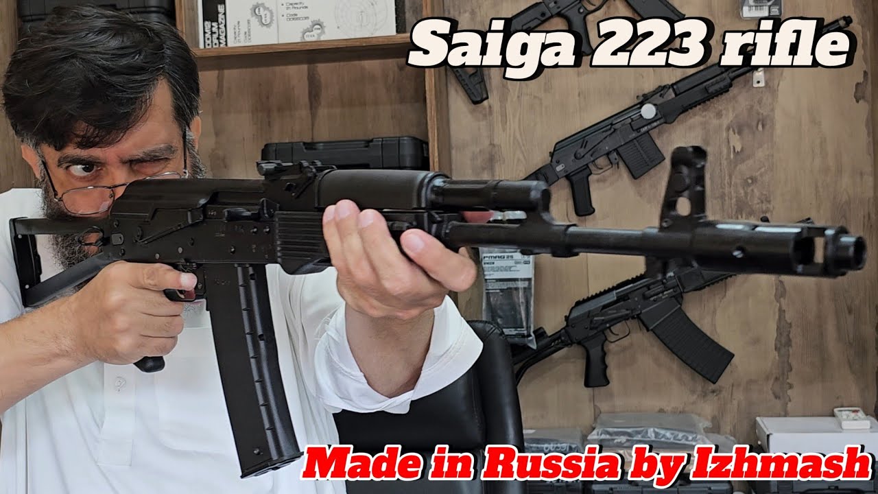 Saiga 223 rifle made in Russia by Izhmash.#saiga223 #rifle - YouTube