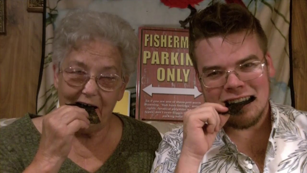 ***Hilarious*** Salty Seaweed Snacks review Zach Worley - YouTube