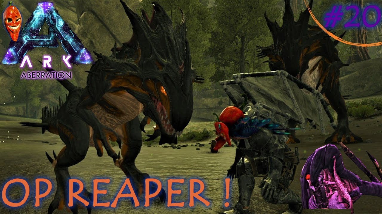 ARK: ABERRATION | #20 MAX LVL REAPER QUEEN & OP REAPER KING BABY ♥ ...