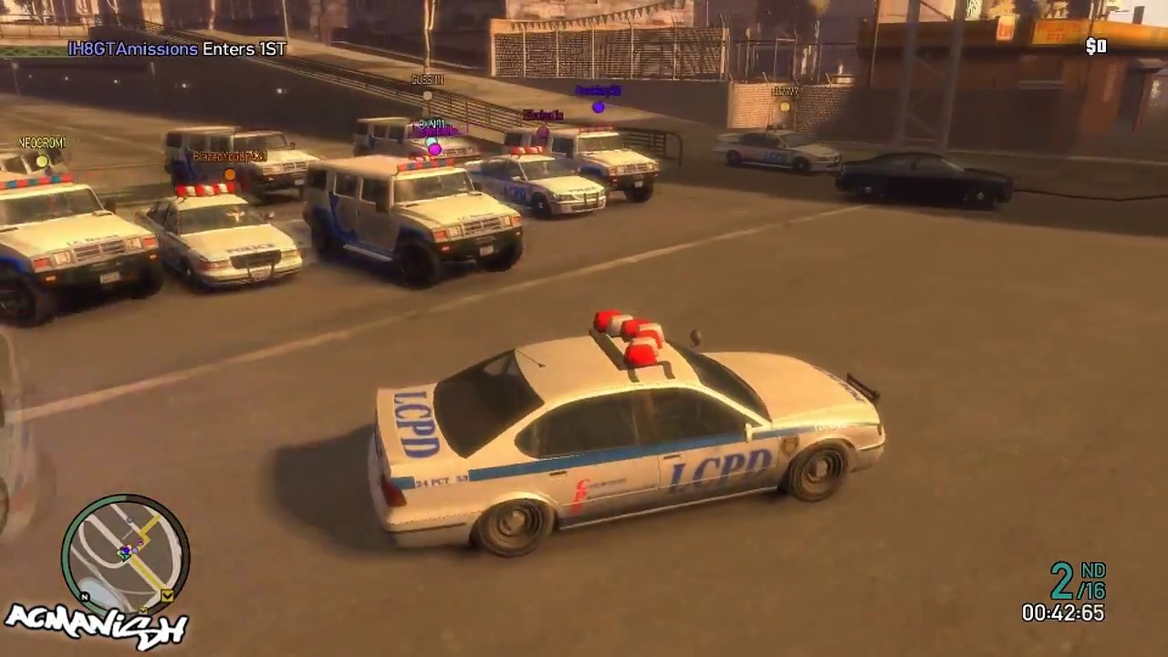 GTA IV - 7x Busted Matches - 09/08/12 - YouTube