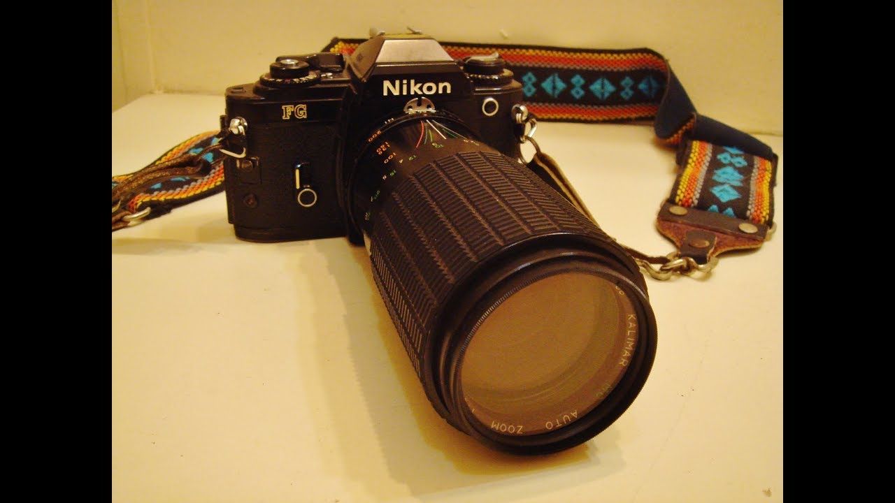 NIKON FG vintage film camera made in Japan - YouTube