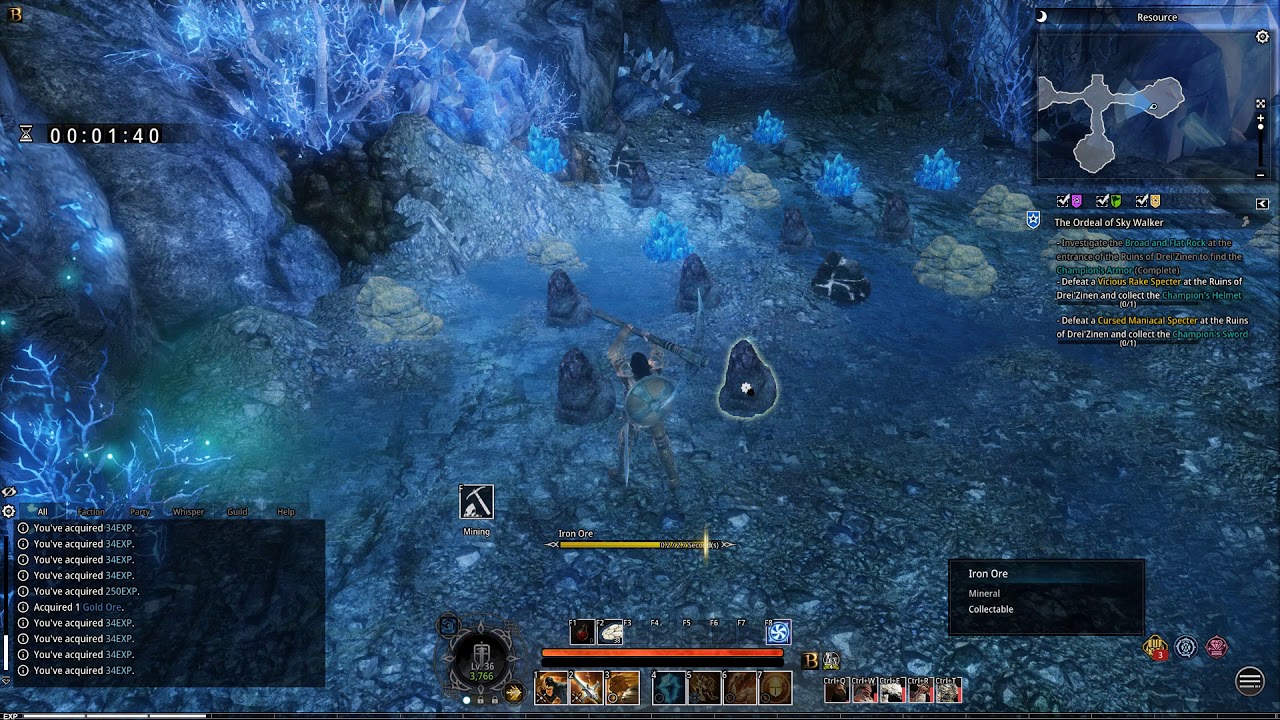 Bless Online Gathering Dungeon - YouTube