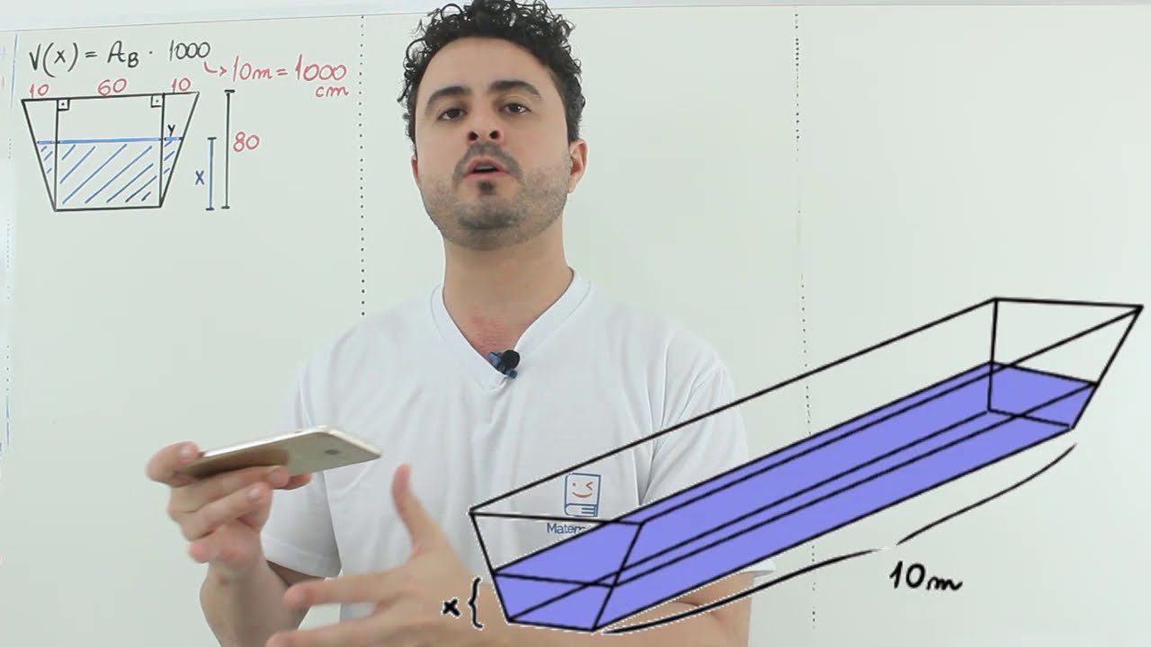 Prisma TRAPEZOIDAL: Como calcular o volume? VOCÊ NUNCA VIU ISSO ...
