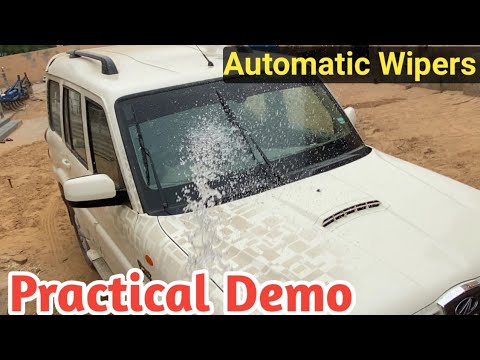 Scorpio automatic wipers features | HOW TO USE It | कैसे काम करता है ...