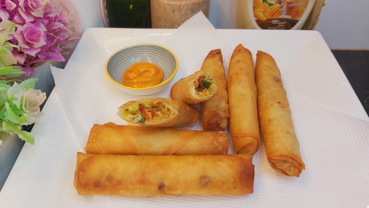 Ramadan special spring rolls recipe 🫔🫔 spring rolls by Recipe with ...