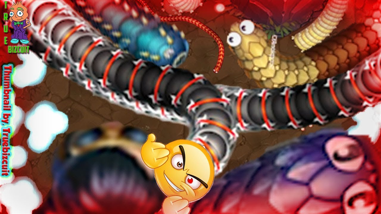LITTLEBIGSNAKE.IO RARE NINJA SNAKE VS 90979 MONSTER SNAKES | WORMATE.IO ...