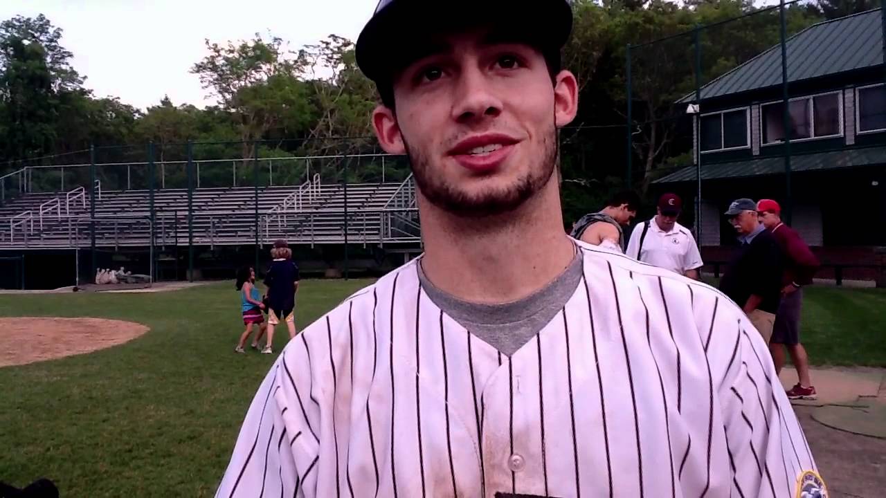 Logan Vick Post Game Vs Harwich - YouTube