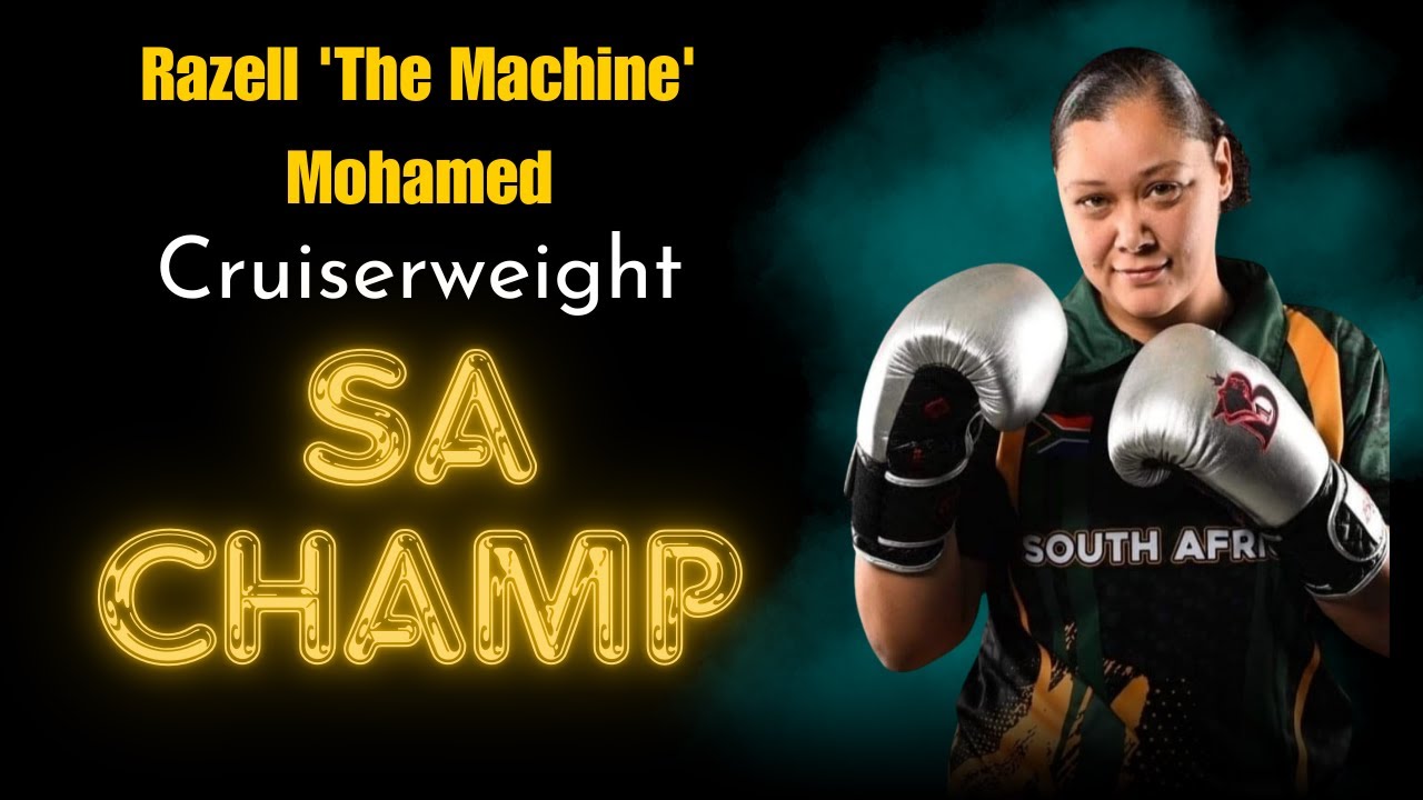 South African Female Cruiserweight Champion Razell Mohamed speaks about ...