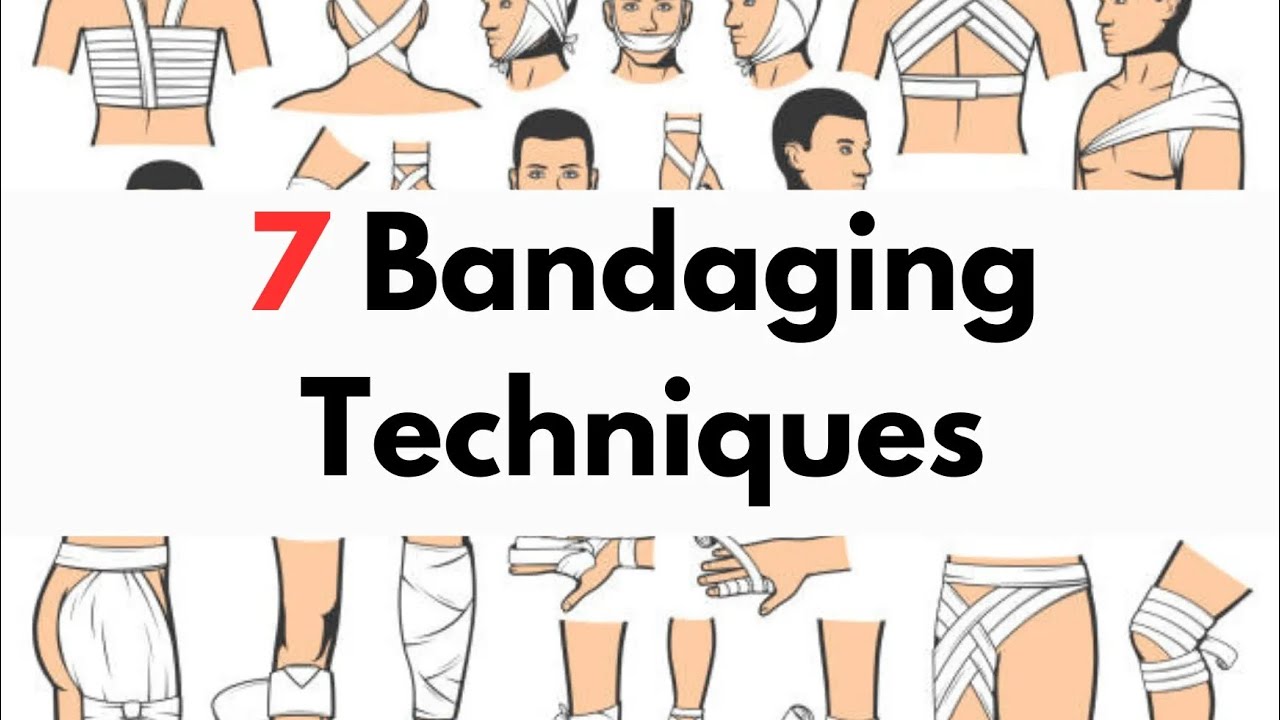 7 Basic Bandaging Techniques - YouTube