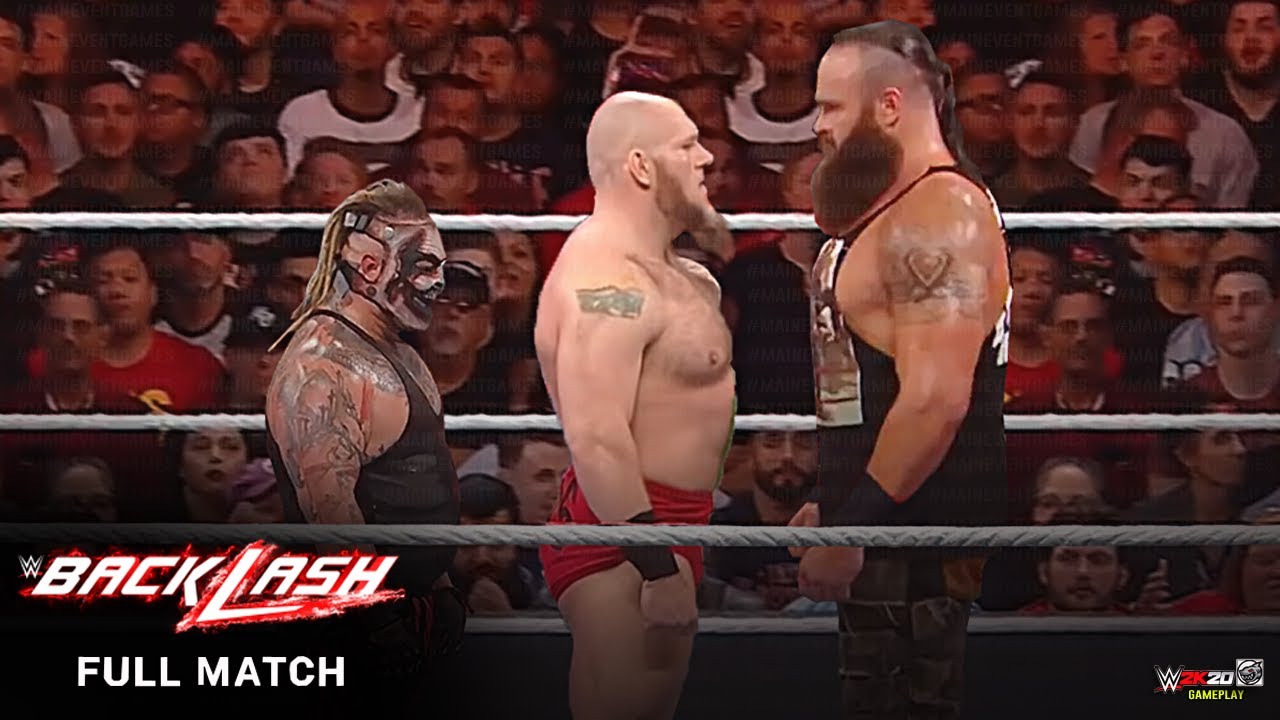 The Fiend Bray Wyatt vs. Braun Strowman vs. Lars Sullivan : Jul 29 ...