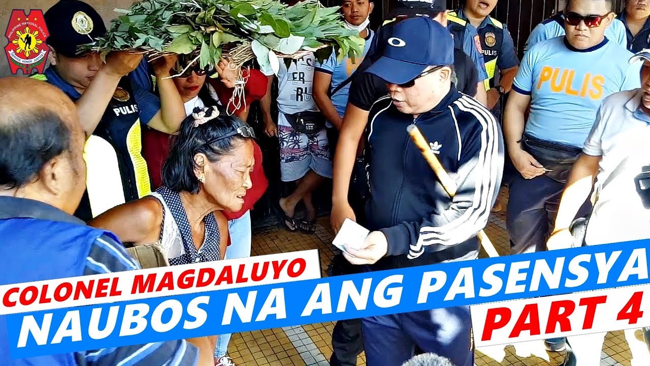 COLONEL MAGDALUYO NAMIGAY NG PERA (PART 4) - YouTube