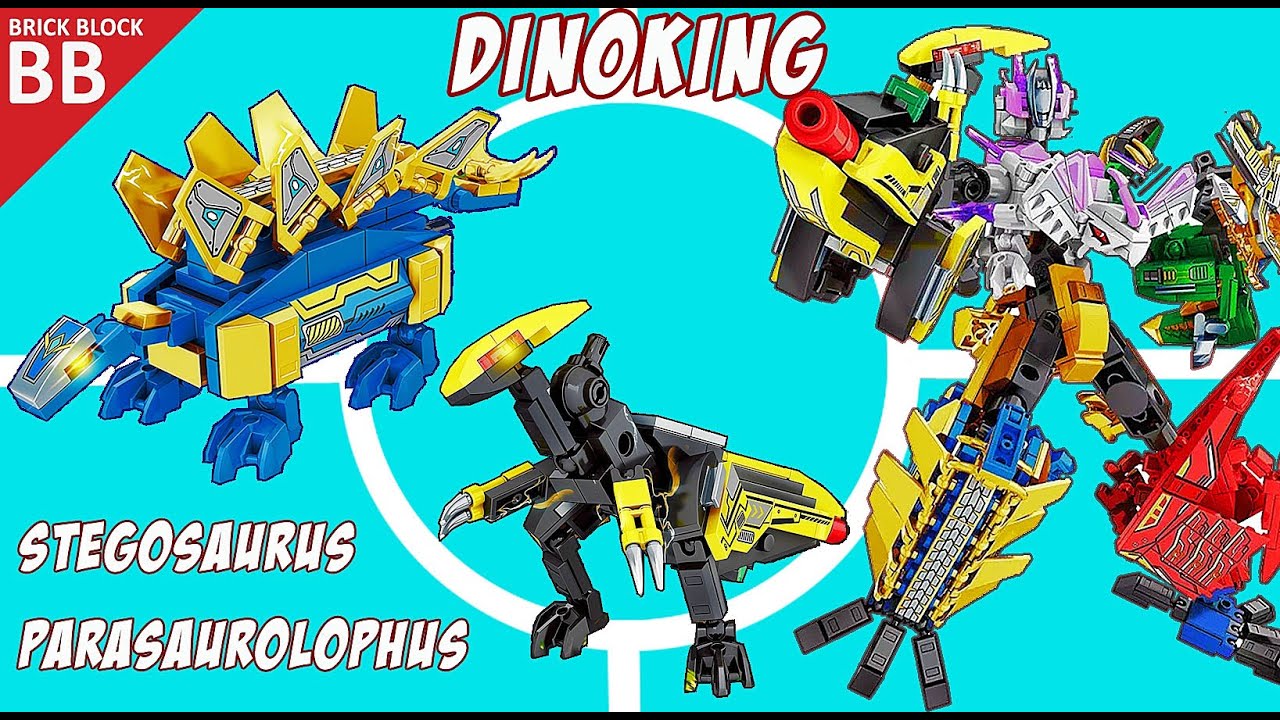 Speed Build Dinoking !! (part 3) ⚡️ Unboxing & Assembly Lego ...