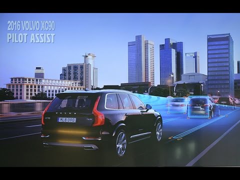 Volvo XC90 Pilot Assist - YouTube