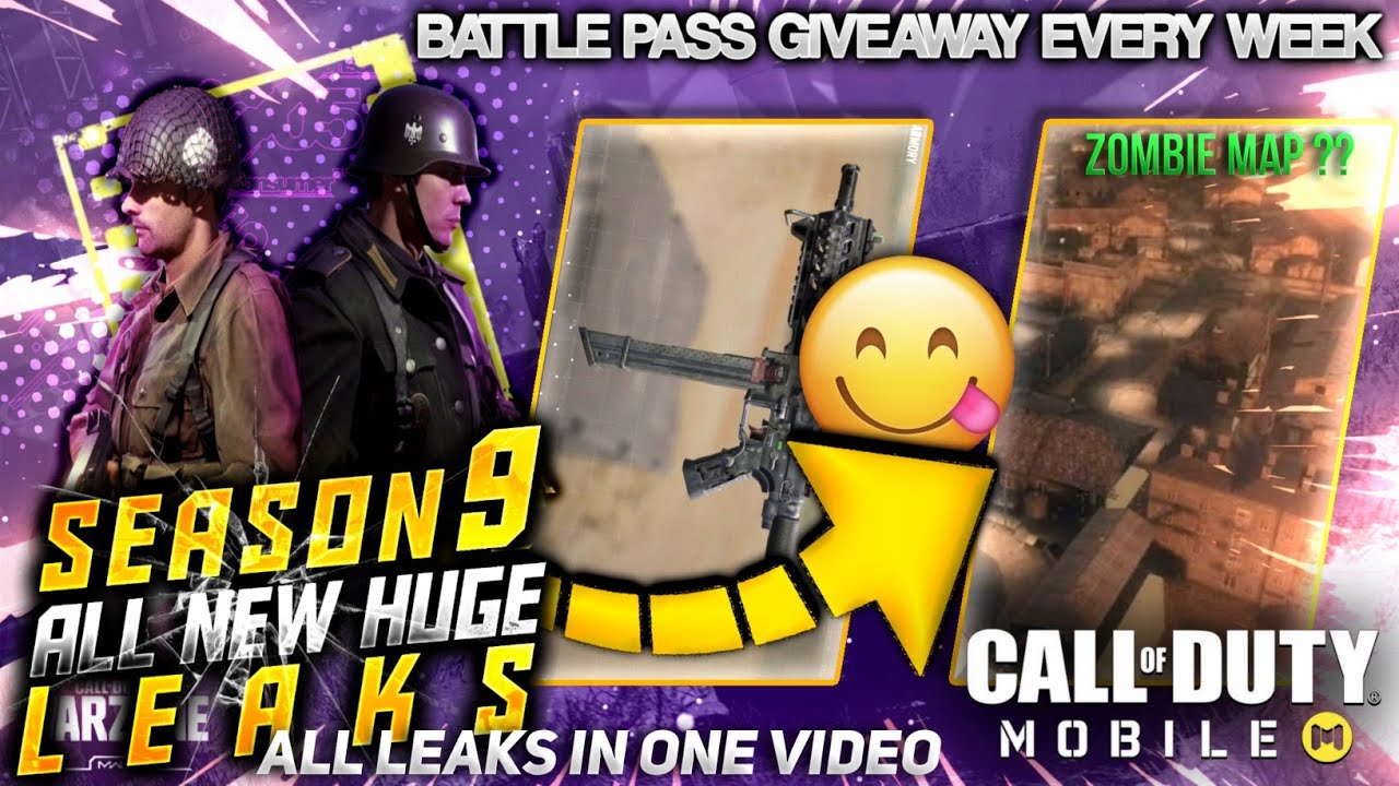 Season 9 Cod Mobile Upcoming Unseen Huge Leaks | Call of duty mobile ...
