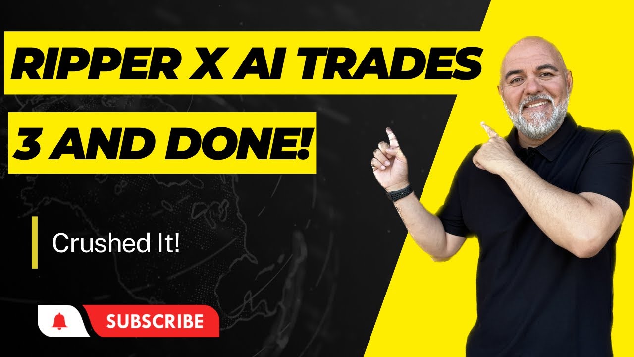 Ripper X AI Three Trades and Out! Apex Trader Funding 80% Off Sale Ends ...