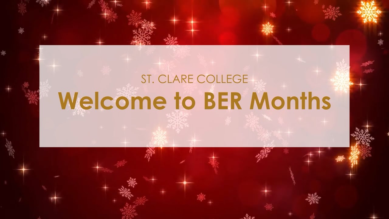 Welcome to BER Months - YouTube