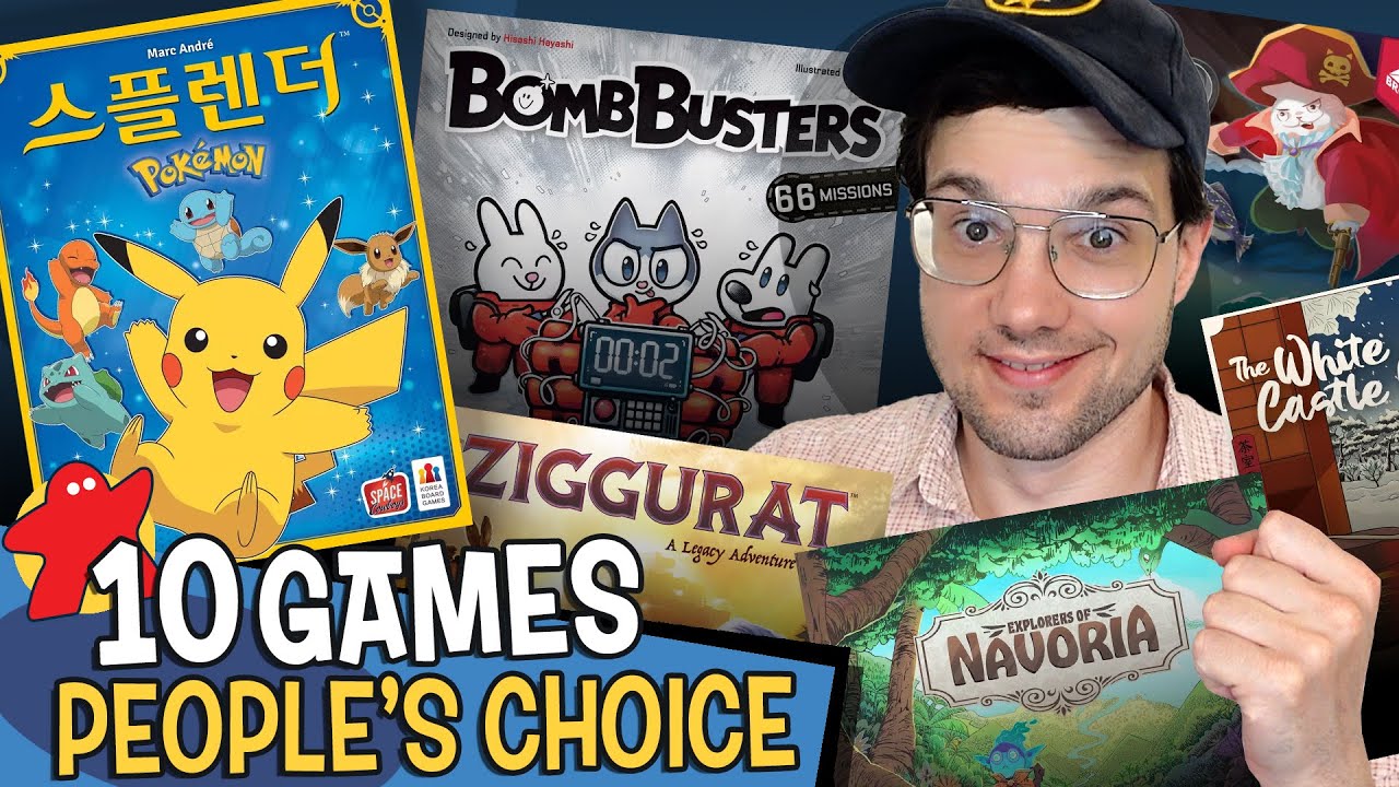 10 Board Games Being Played NOW - "People's Choice" Board Game Picks ...