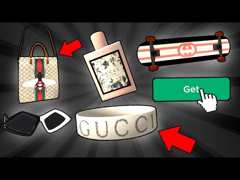 *NEW* LEAKED FREE ITEMS ON ROBLOX FOR GUCCI EVENT 2021?!