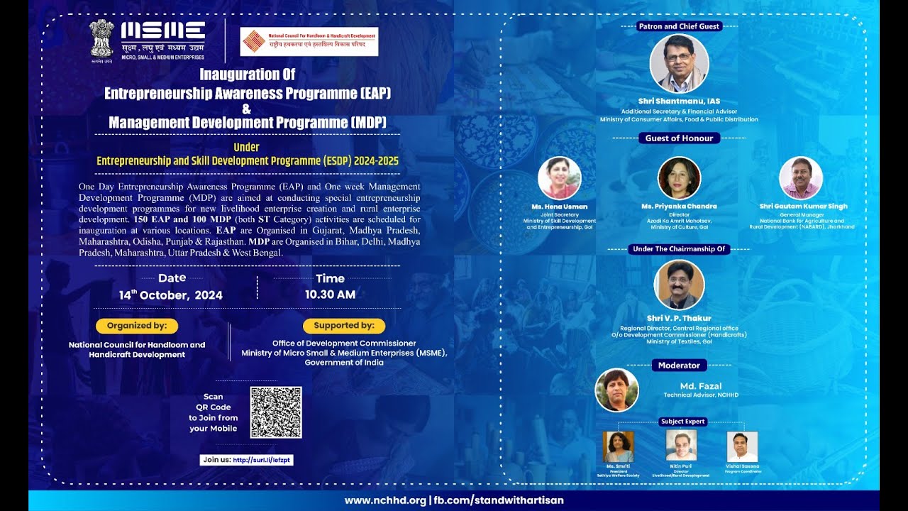 Ms. Hena Usman Joint Secretary Ministry Of Skill Development and ...