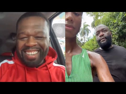 Rick Ross REACTS To 50 Cent TROLLING His Girlfriend For Clowning His G-Unit Sneakers