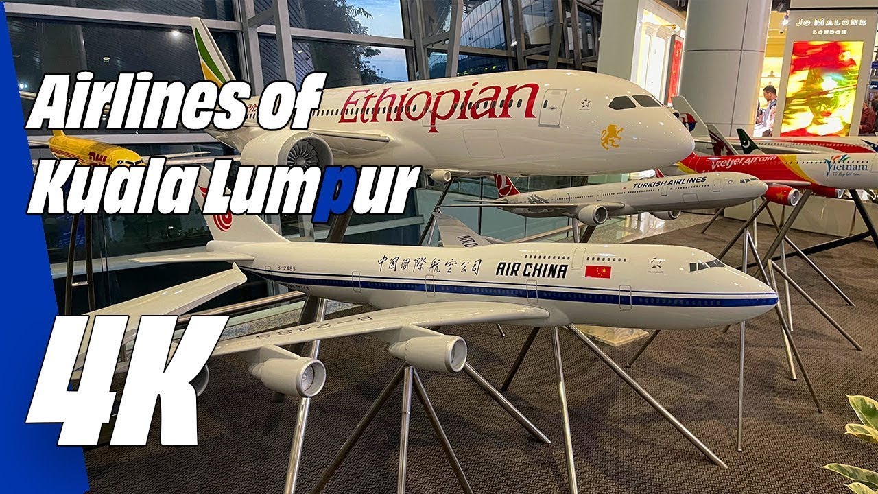Incredible Model Aircraft Display | Every Airline at Kuala Lumpur ...