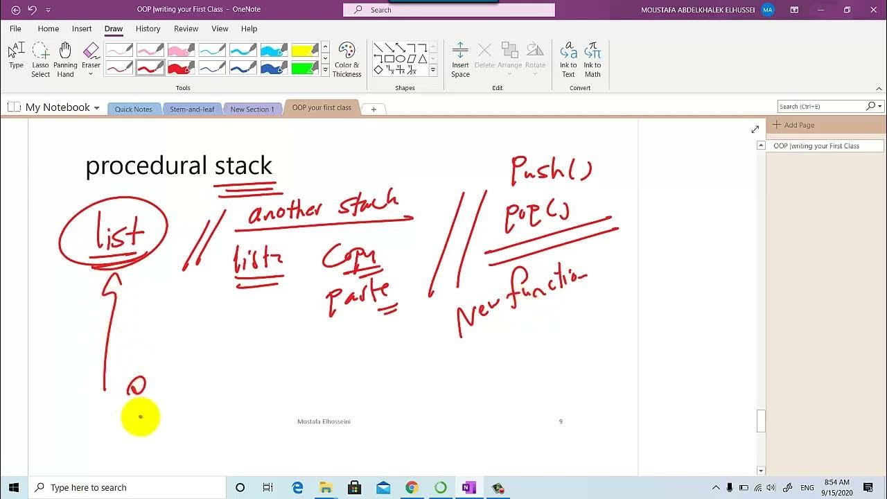 Your First Class | Learning OOP using Python 🐍 - YouTube