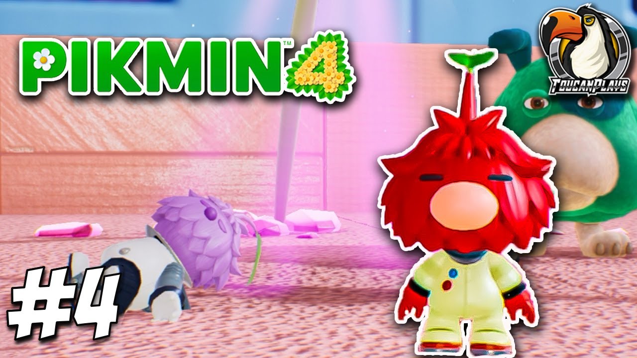Pikmin 4 Day 4 - Dandori Battle to Rescue a Cast Away! (Gameplay ...
