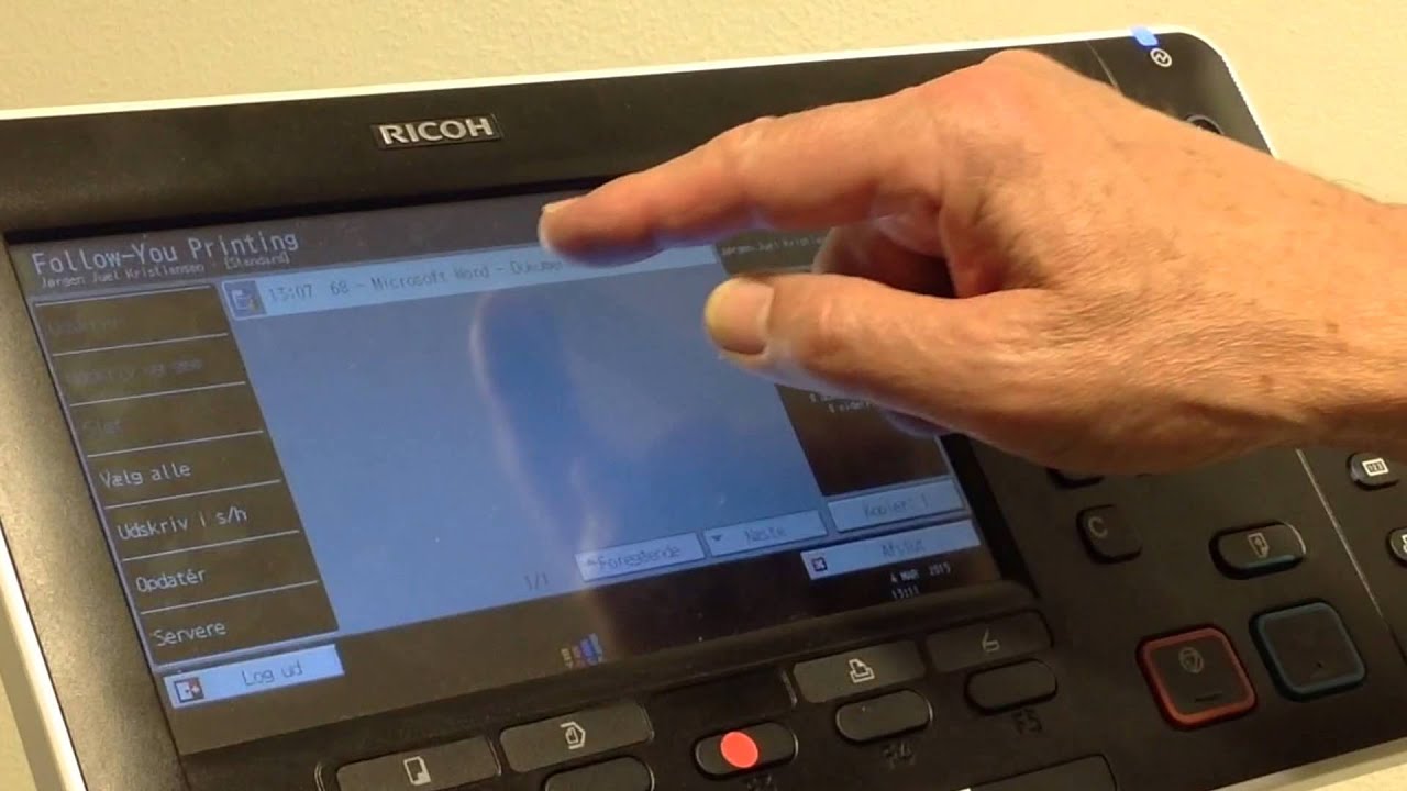 Sådan printer du med Follow-You - YouTube